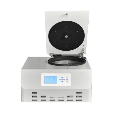 Microprocessor Tabletop Refrigerated Centrifuge , SS304 360mm Chamber Fixed Rotor Centrifuge