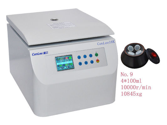 Benchtop High speed centrifuge Fixed Angle Rotors centrifuge 16600r/Min