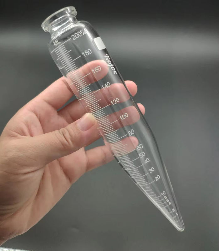 Double-Reinforced Borosilicate Glass Conical Centrifuge Tubes for Lab ...