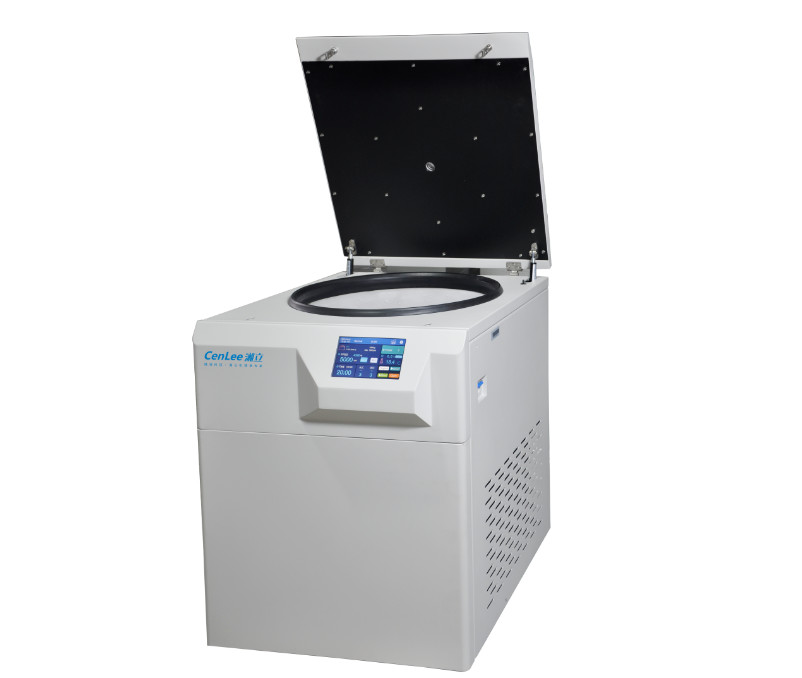 DL5M 6000rpm refrigerated floor centrifuge machine high volume ...
