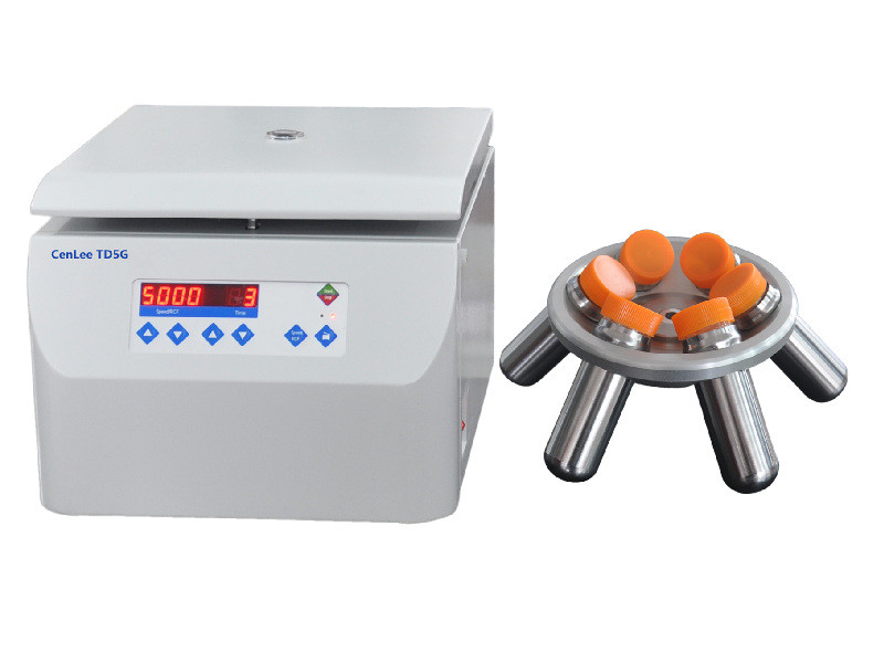 Tabletype Low Speed Centrifuge , 5000rpm 300ml Laboratory Centrifuge Machine