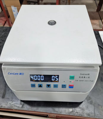 Low Speed Benchtop Laboratory Centrifuge 4000rpm With Fixed Angle Rotor 6x 50ml